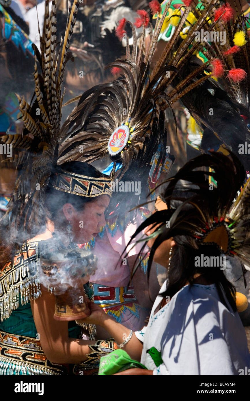 Mexico, Teotihuacan, Indian ruins. Vernal equinox. Beginning of spring ...