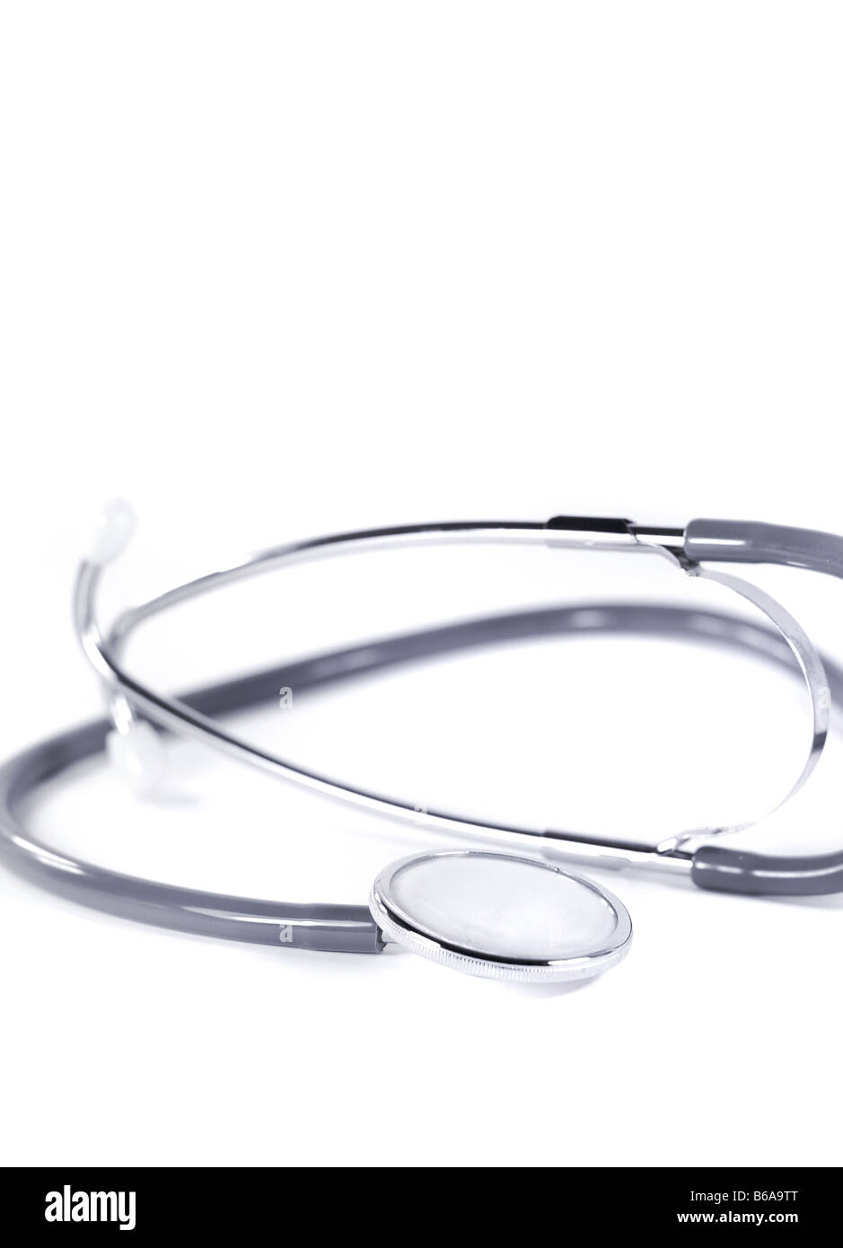 Photo of a beautiful stethoscope isolated in white background Stock ...