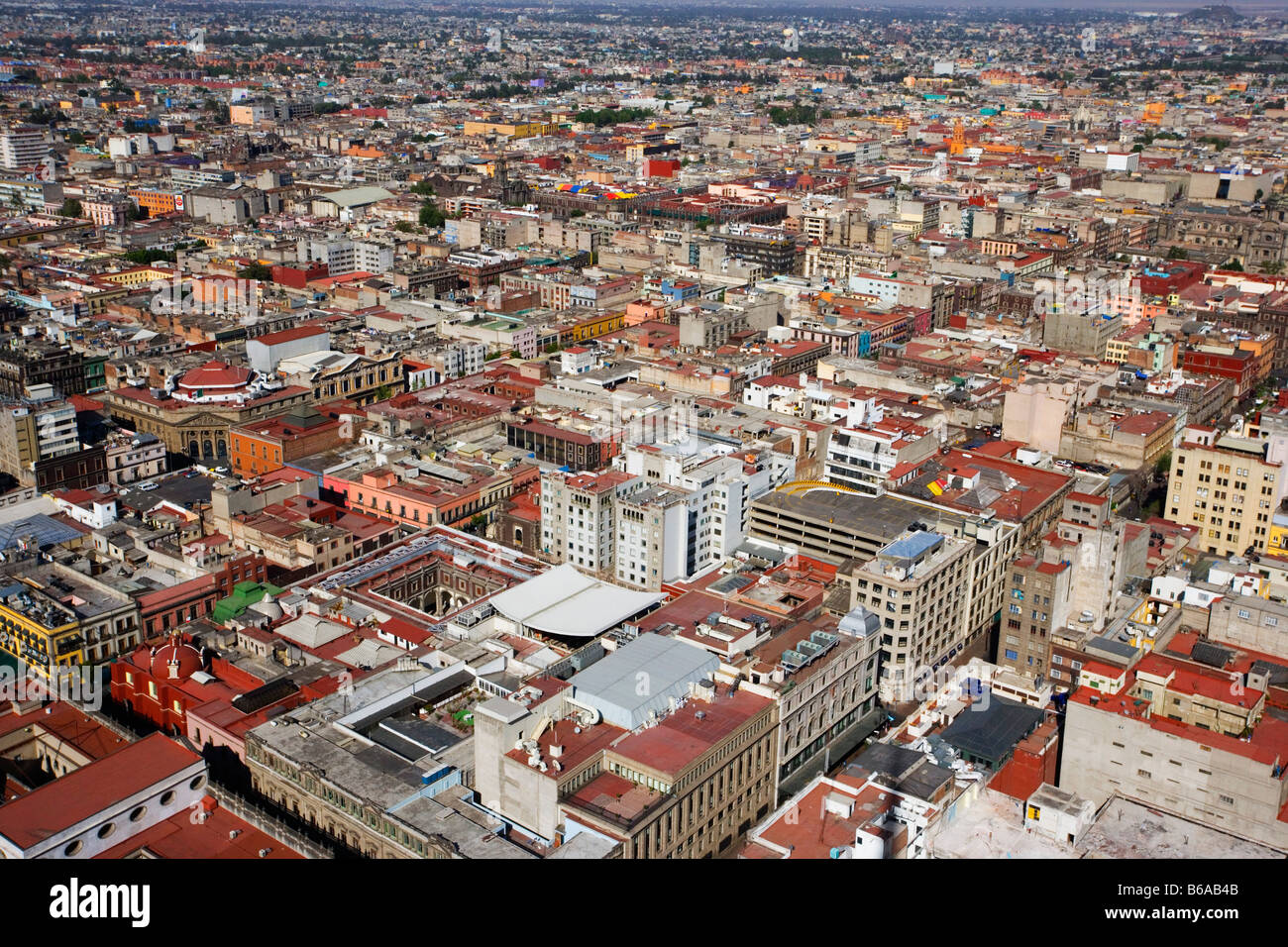 Mexico, Mexico City, View from Torre Latino America Stock Photo - Alamy