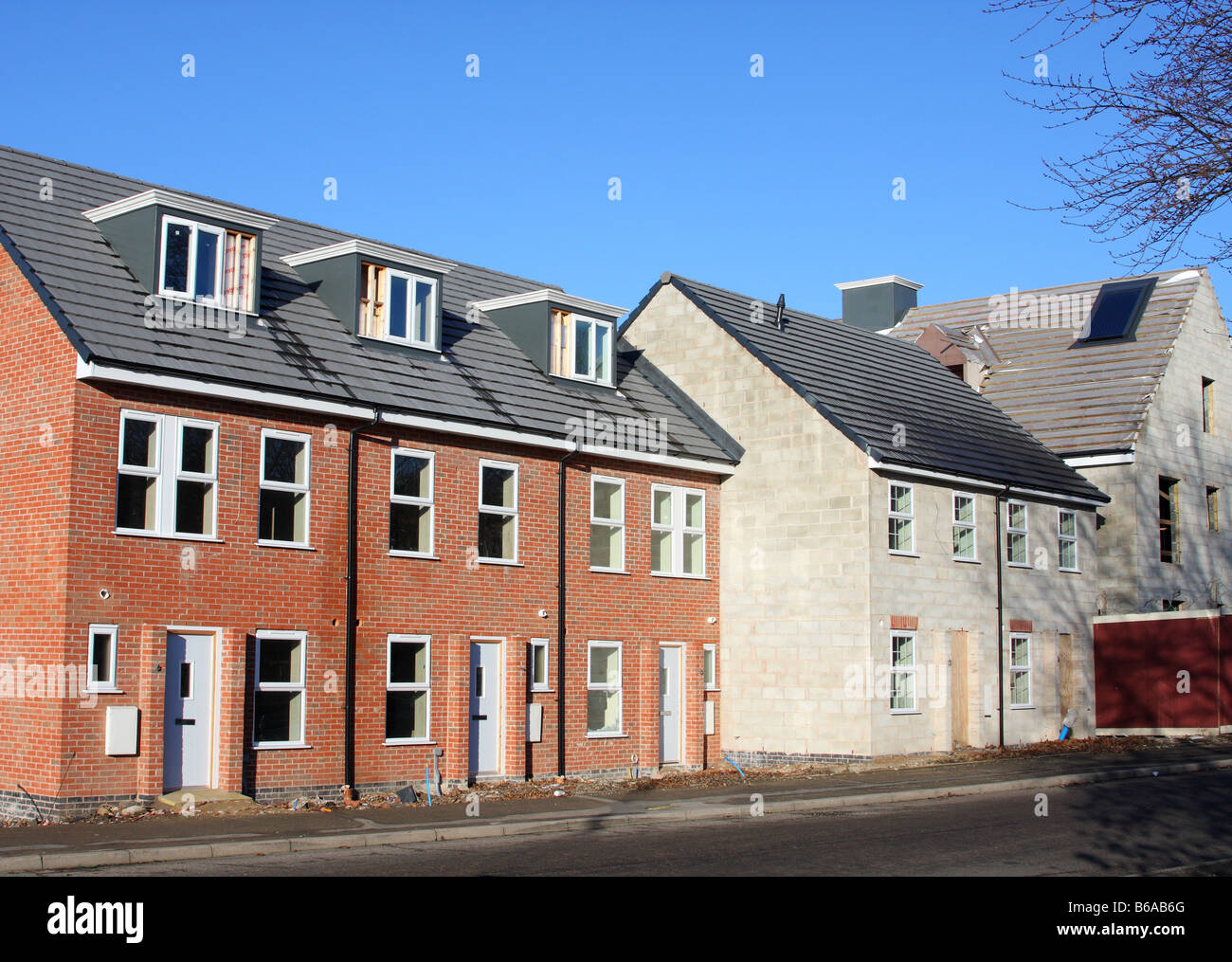 Partly built dwelling house on hi-res stock photography and images - Alamy