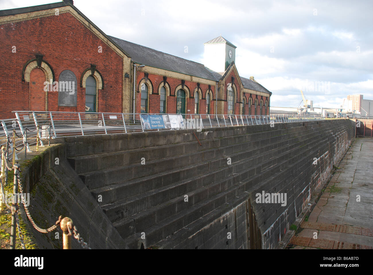 Titanic's Dock and Pump House in Belfast, Northern Ireland: Thompson ...