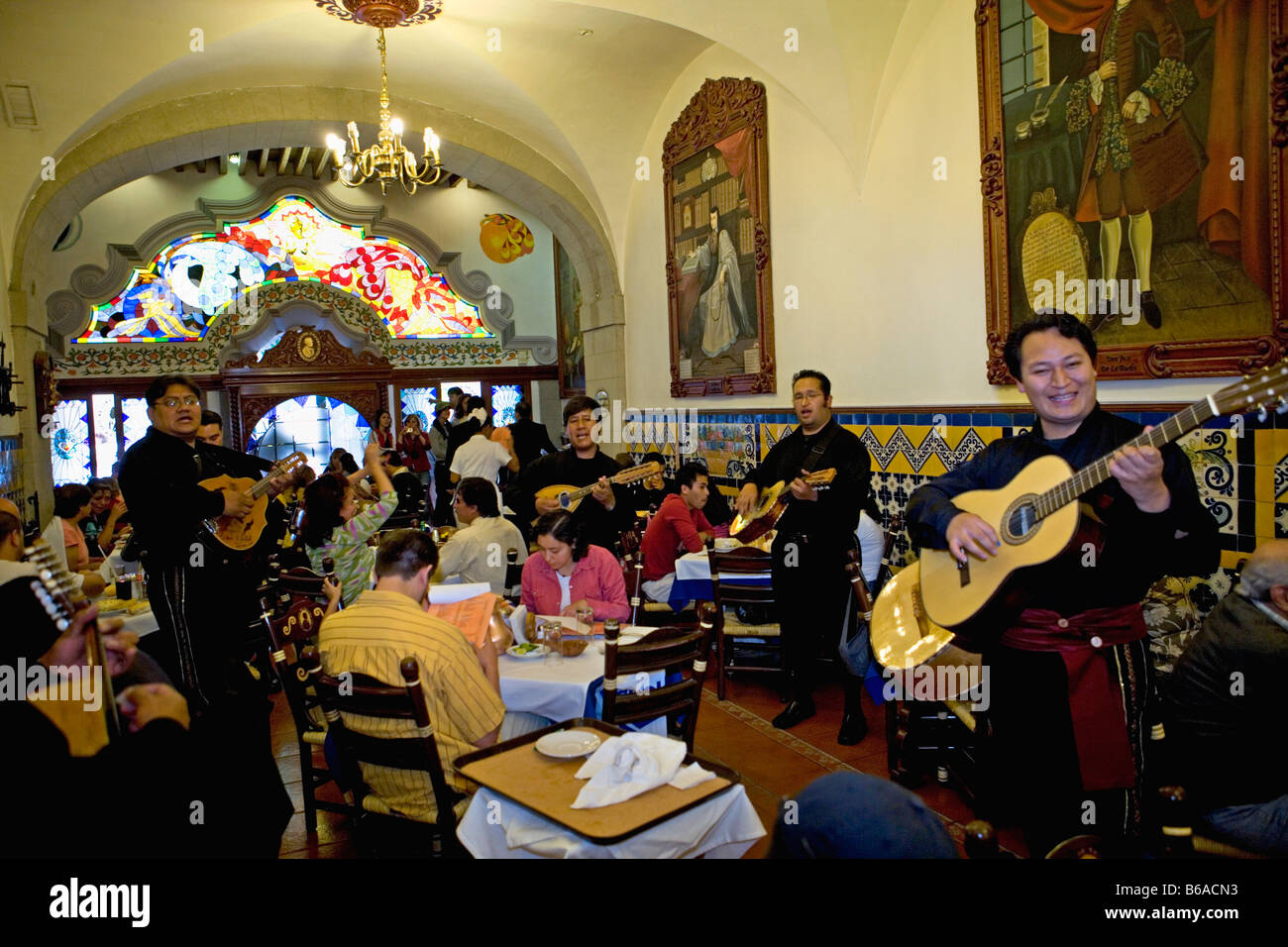 Mexico, Mexico city, Historical center, Restaurant, Cafe de Tacuba ...