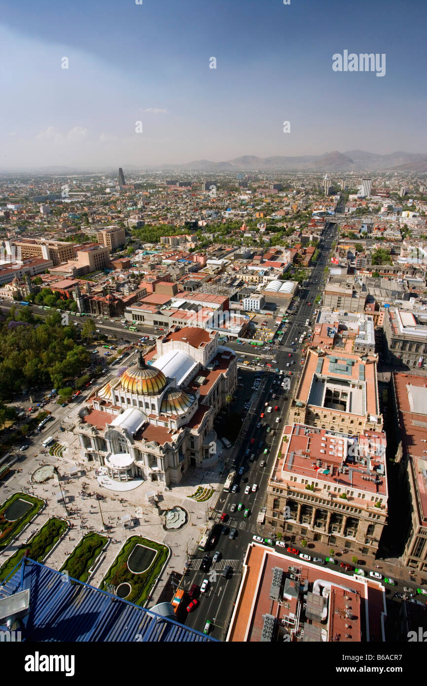 Mexico, Mexico City, View from Torre Latino America Stock Photo - Alamy