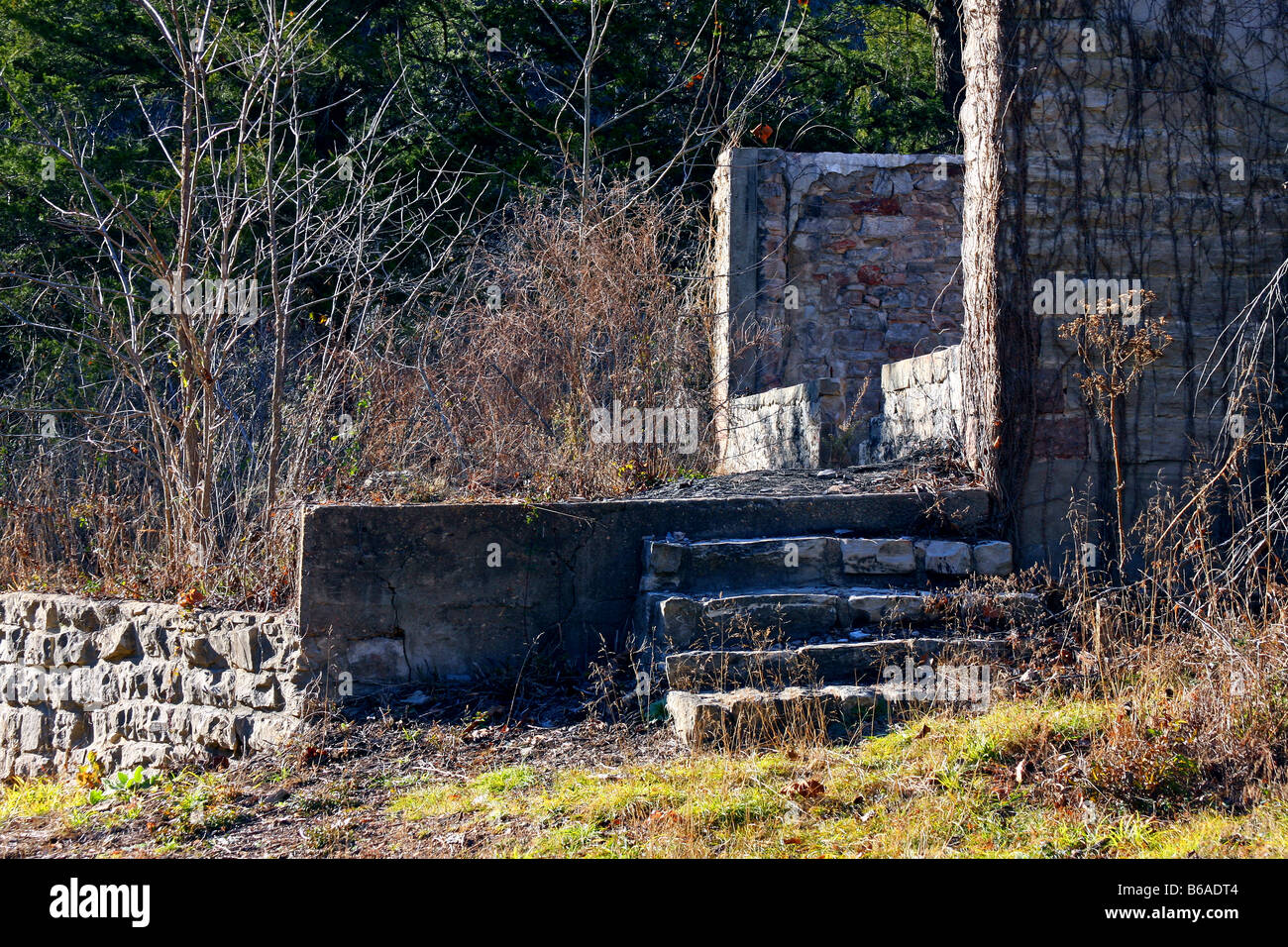 Ghost Town Rush Arkansas Stock Photo - Alamy