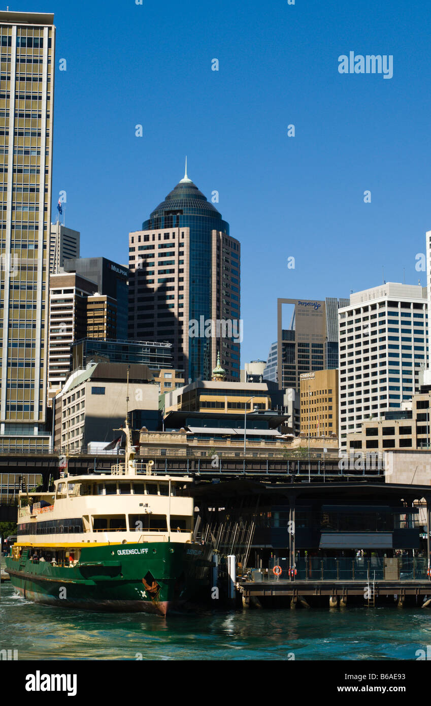 Ferry terminus at Sydney harbour's Circular Quay Stock Photo - Alamy