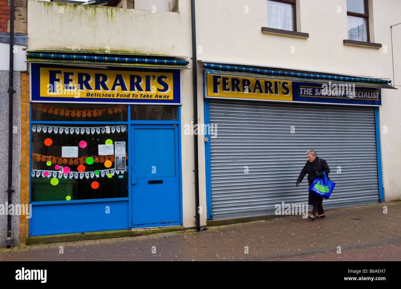 Rundown shop frontage hi-res stock photography and images - Alamy