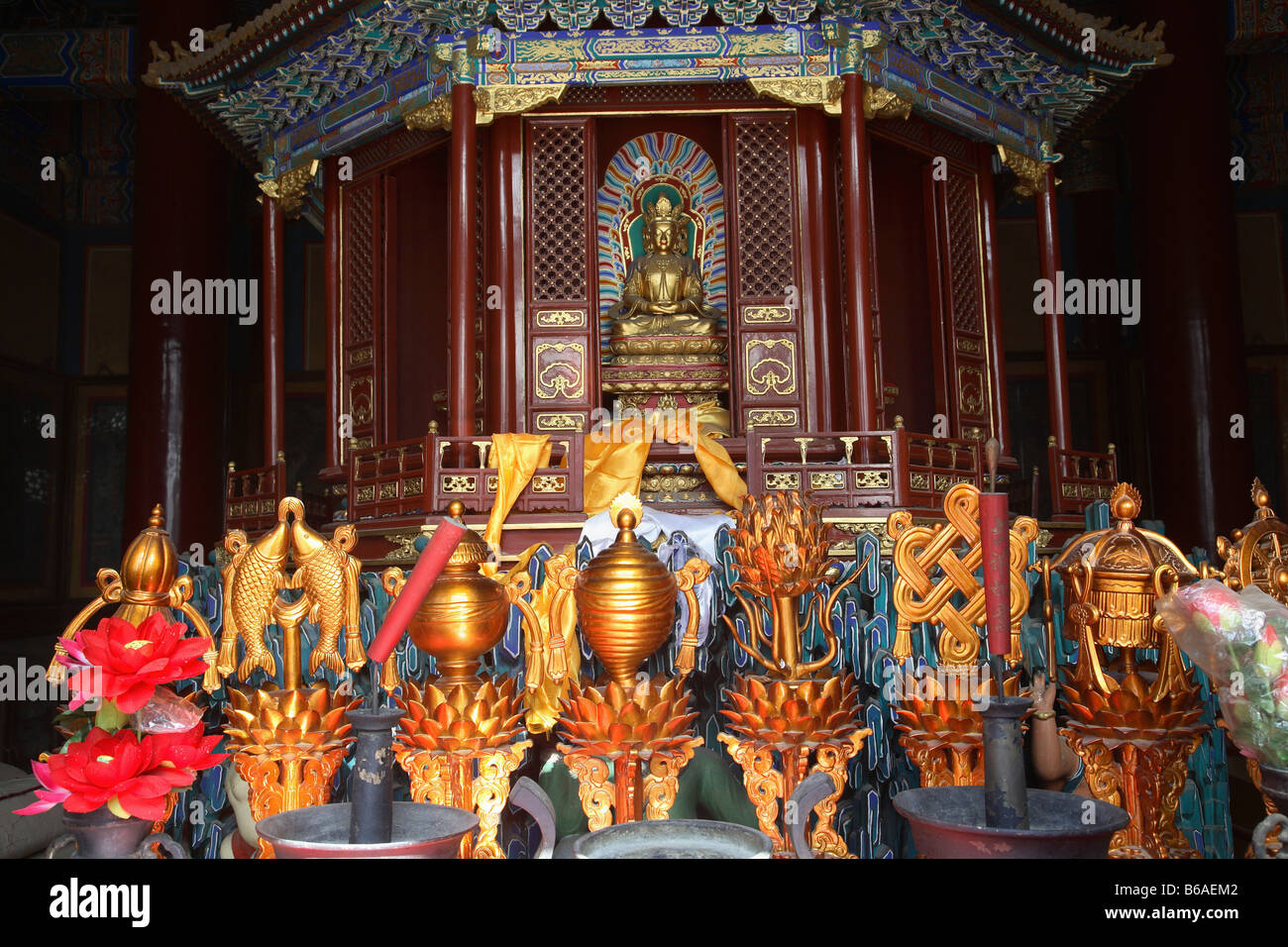 Asia China Beijing Lama Temple High Resolution Stock Photography and ...