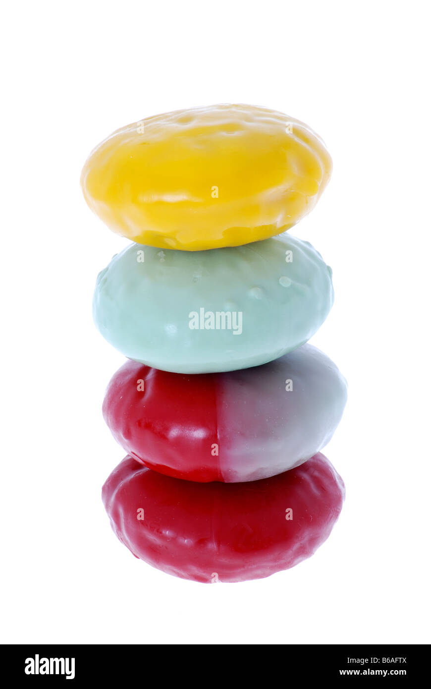 A VARIETY OF GOATS MILK CHEDDAR CHEESES FROM WALES WITH THEIR MULTI ...