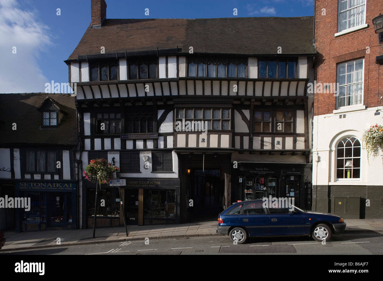Shrewsbury timber framed building typical buildings Shropshire UK Great ...