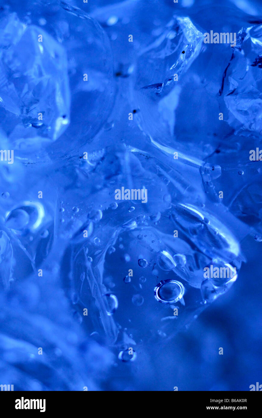 Close up of Water Droplets on Plastic Bag Stock Photo - Alamy