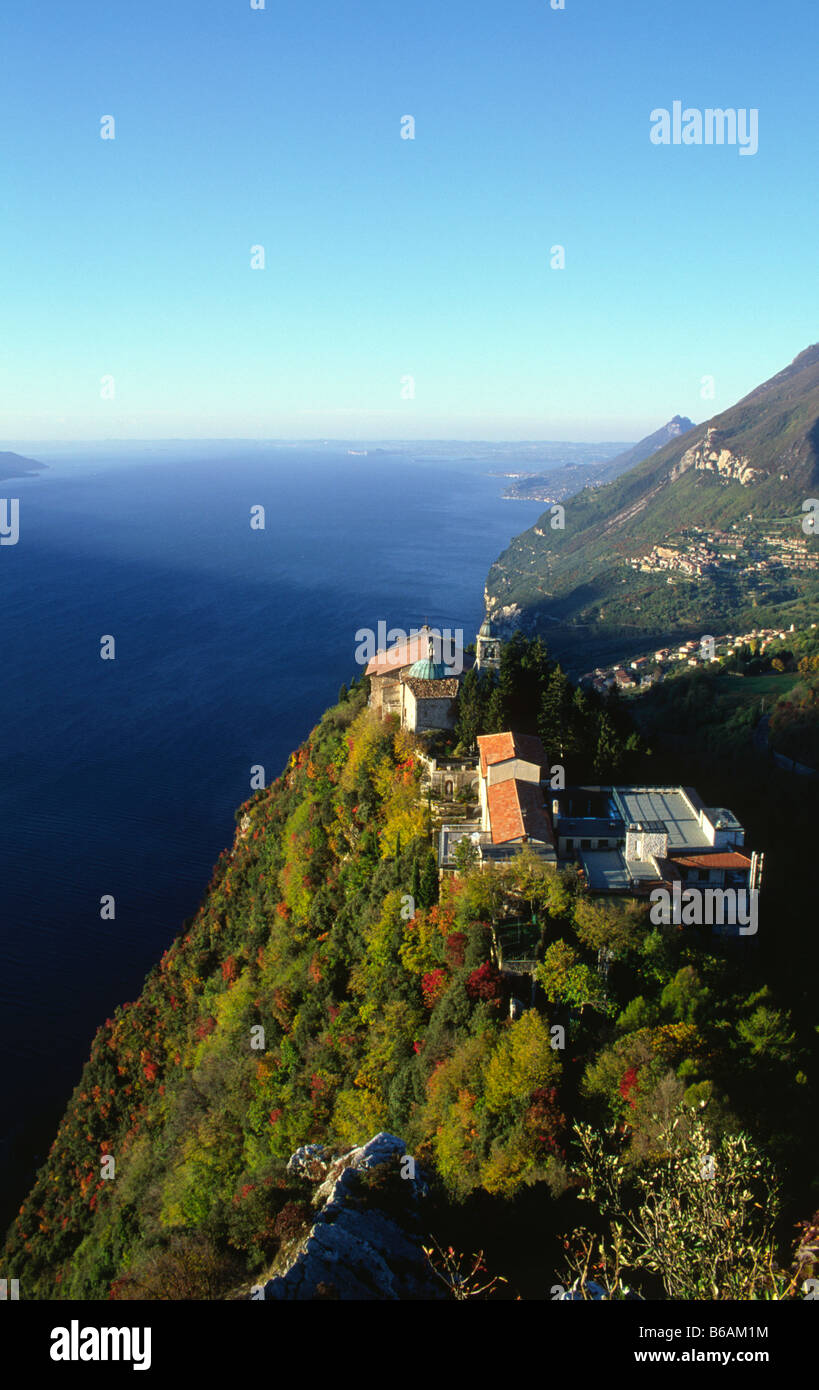 The Santuario Madonna di Montecastello, Tignale, Brescia, Lombardy ...