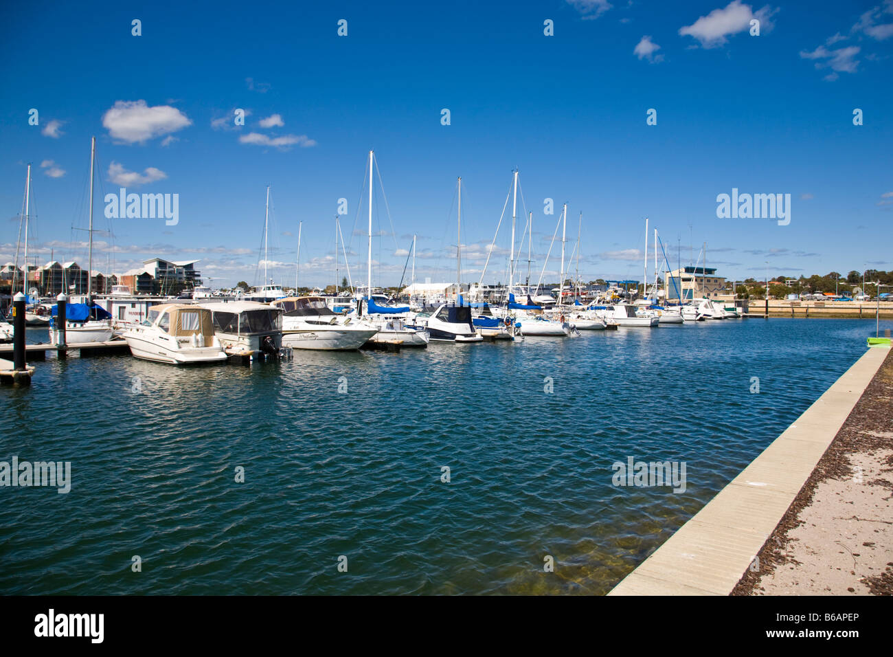 The Marina at Mandurah Western Australia Stock Photo - Alamy