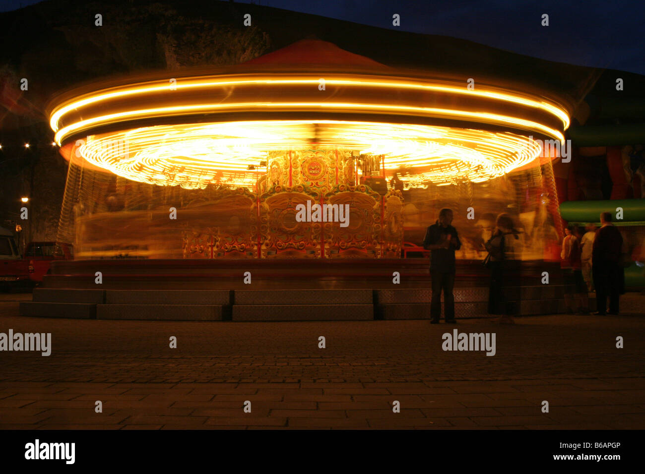 UFO or Carousel Stock Photo - Alamy