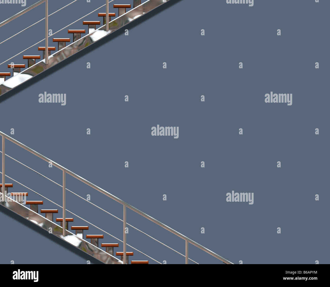 Silver steps hi-res stock photography and images - Alamy