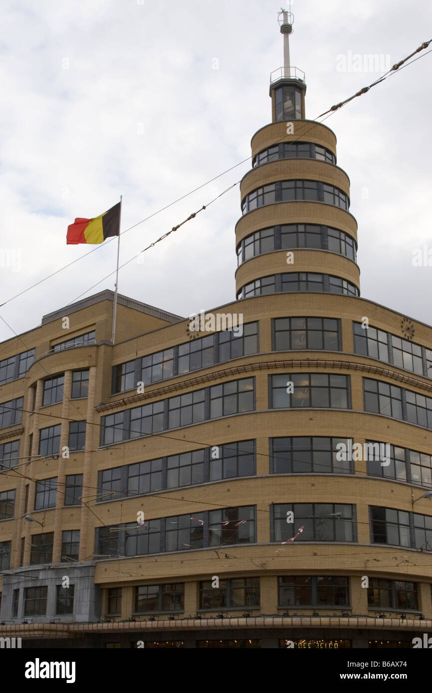 Flagey centre in Ixelles, landmark art deco building that now houses a ...