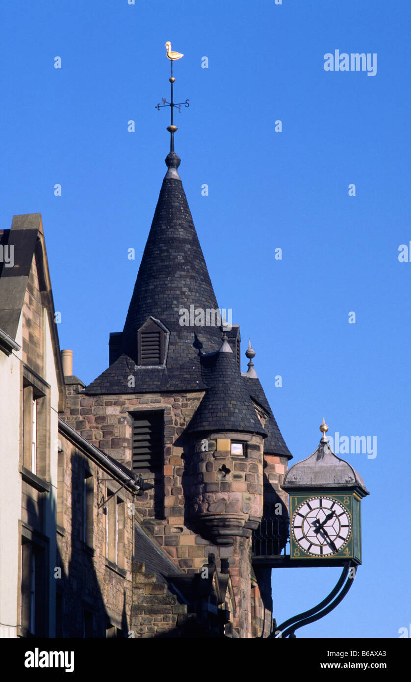 The Canongate Tolbooth, Canongate, Edinburgh, Scotland, UK Stock Photo ...