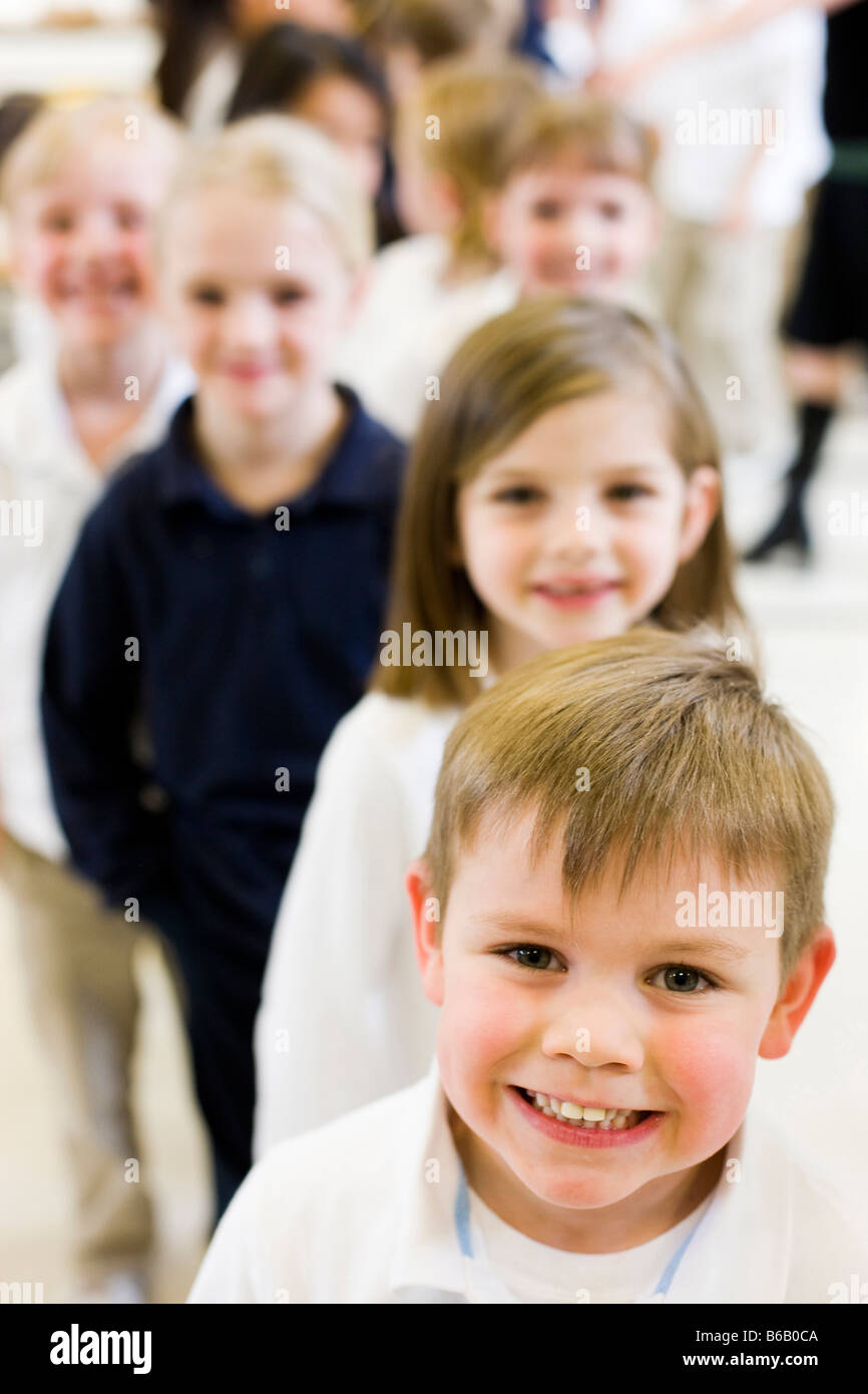 children at school Stock Photo - Alamy