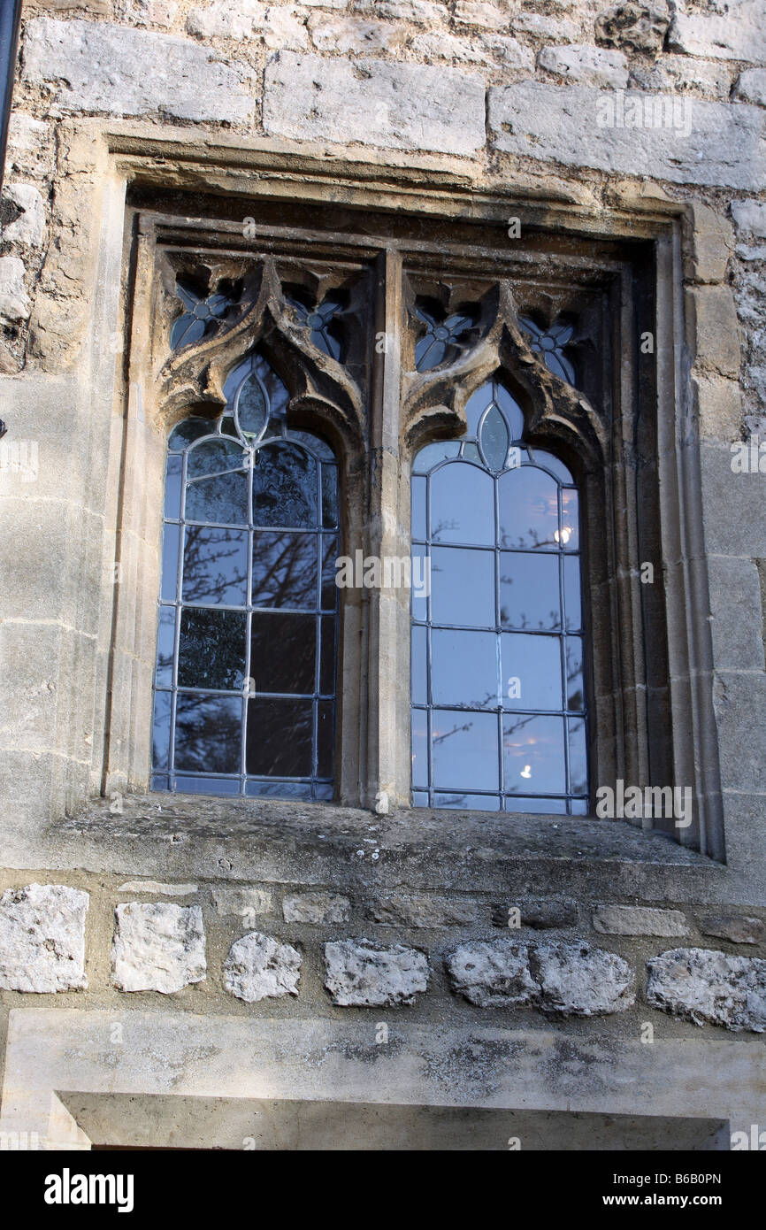 Ancient church window Stock Photo - Alamy