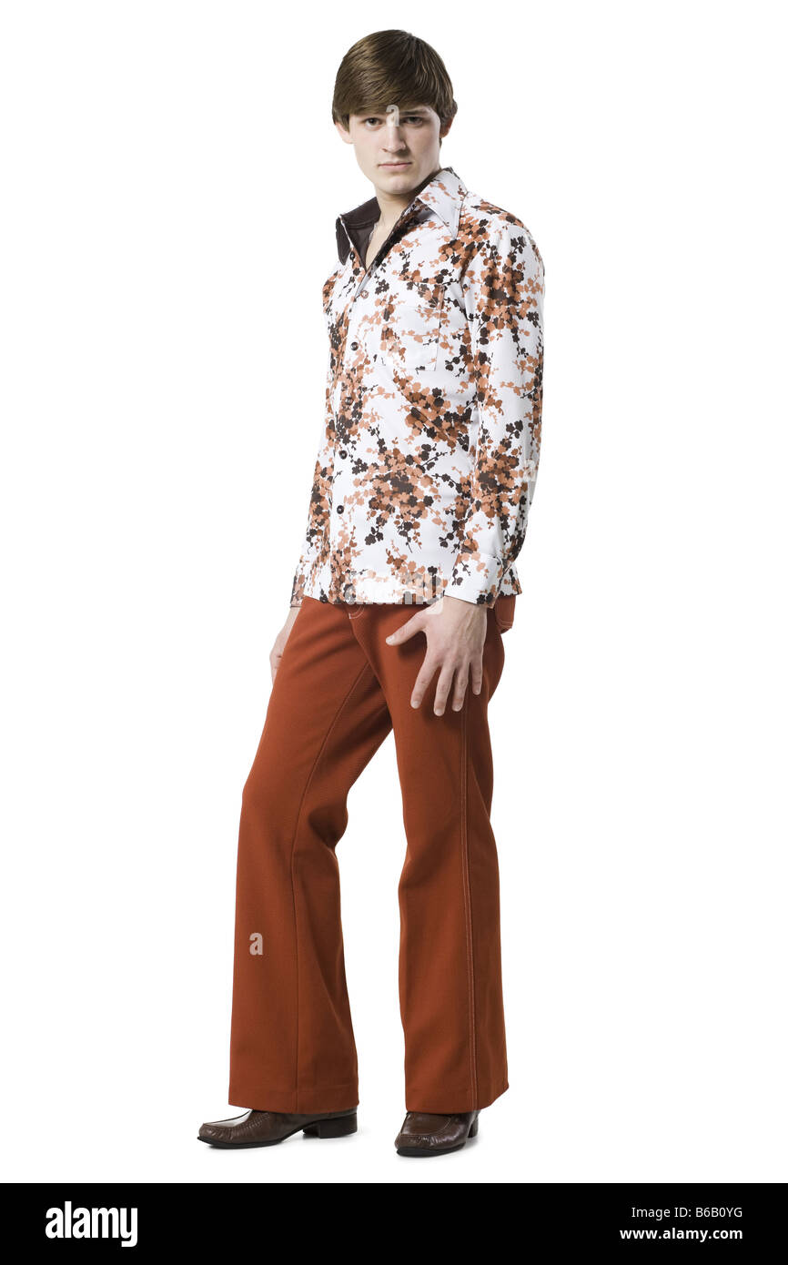 man in retro clothing Stock Photo - Alamy