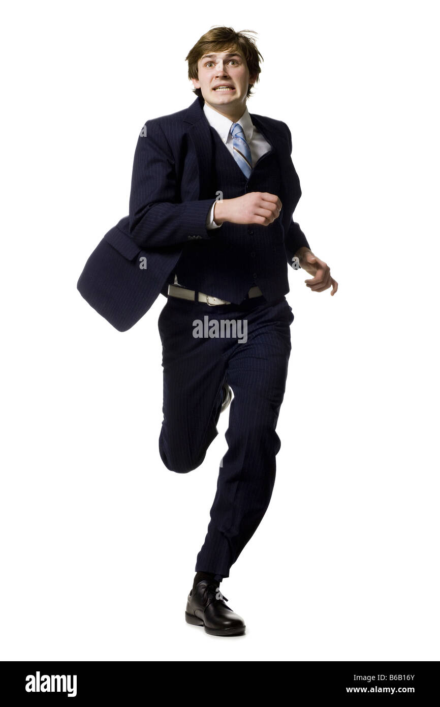 Guy In Blue Suit Running Meme at Willard Corey blog