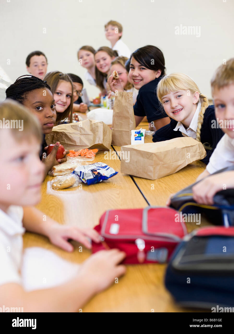 School lunch hi-res stock photography and images - Alamy