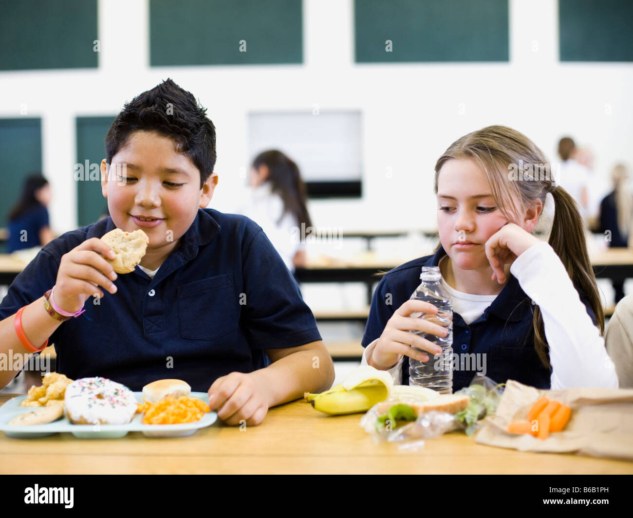 Latin american school cafeteria hi-res stock photography and images - Alamy