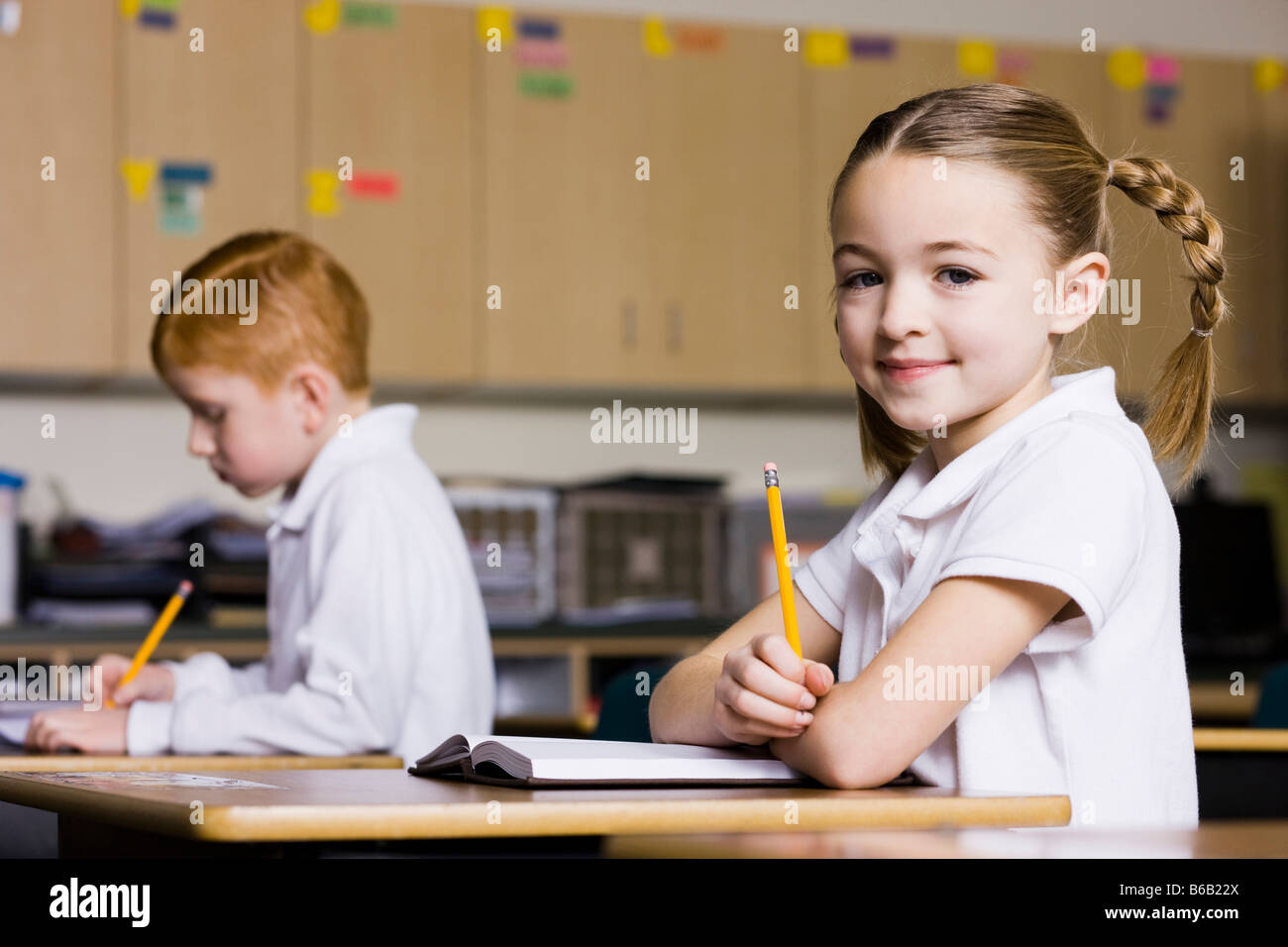 children at school Stock Photo - Alamy