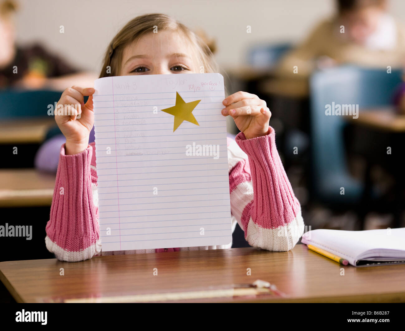 Gold star school hi-res stock photography and images - Alamy