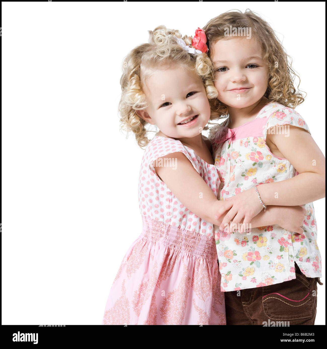 two little girls Stock Photo - Alamy