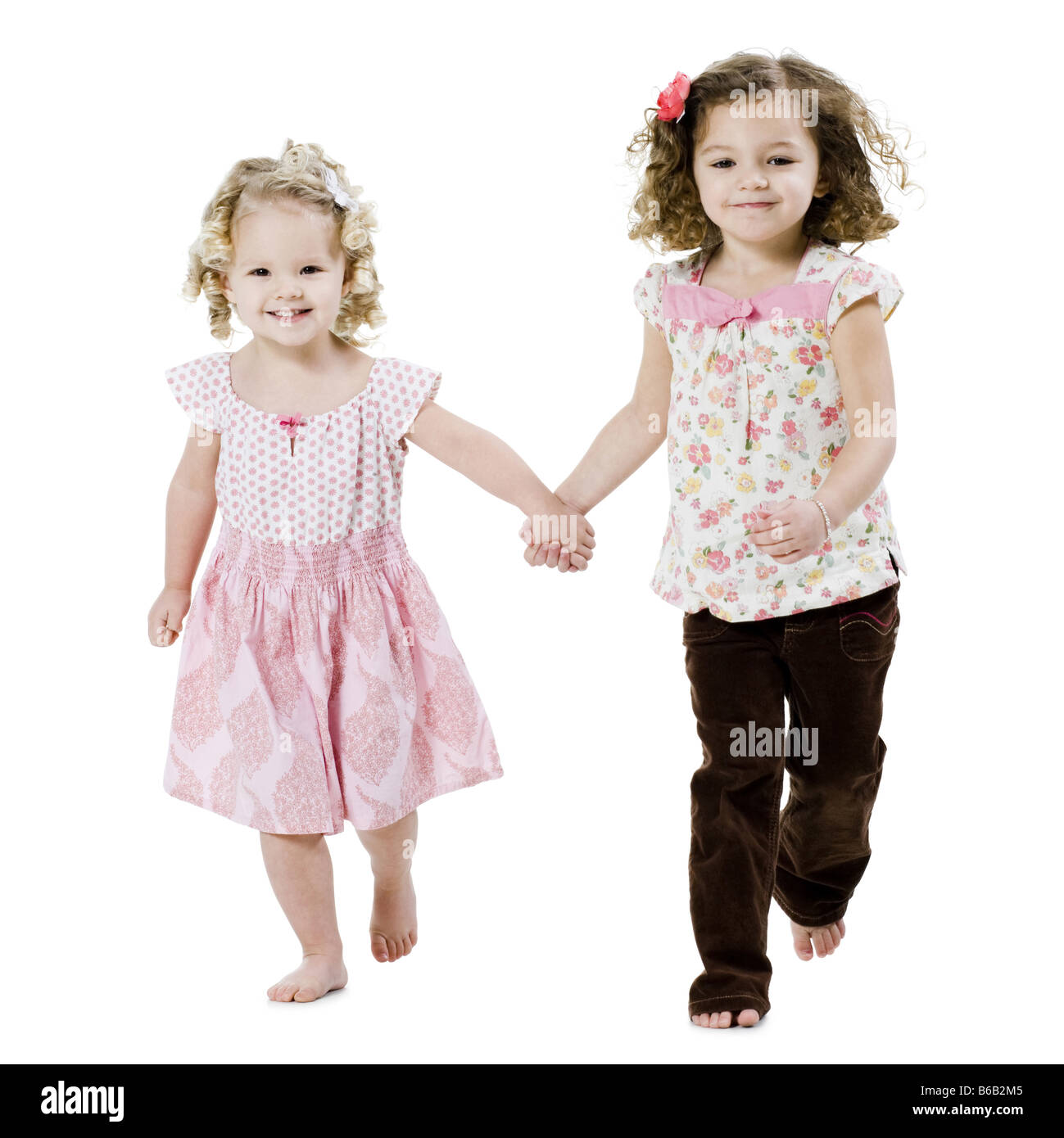 two little girls Stock Photo - Alamy