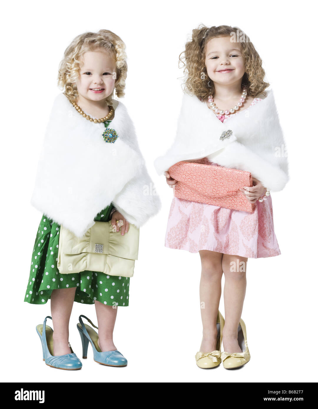 girls playing dress up Stock Photo - Alamy