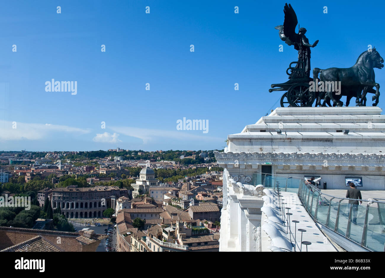 Rome the monument to Vittorio Emanuele II detail Stock Photo - Alamy
