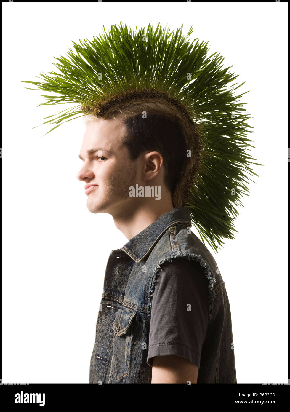 Green mohawk hi-res stock photography and images - Alamy
