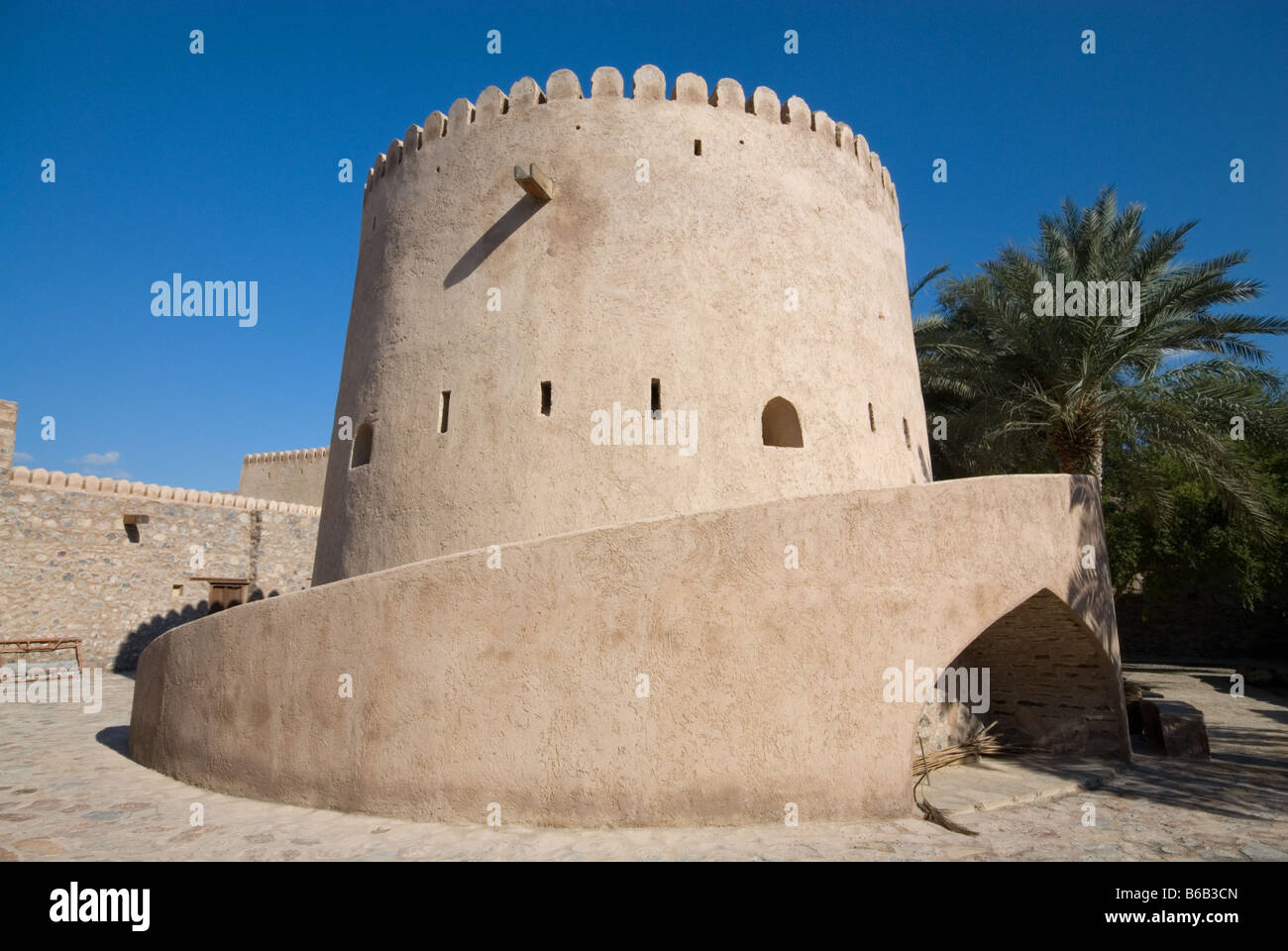 Khasab Castle Oman Stock Photo - Alamy