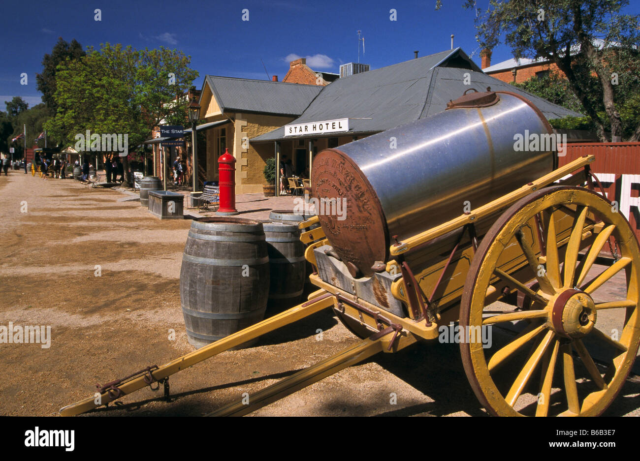 Murray River port of Echuca outdoor museum recreates a 19th Century ...