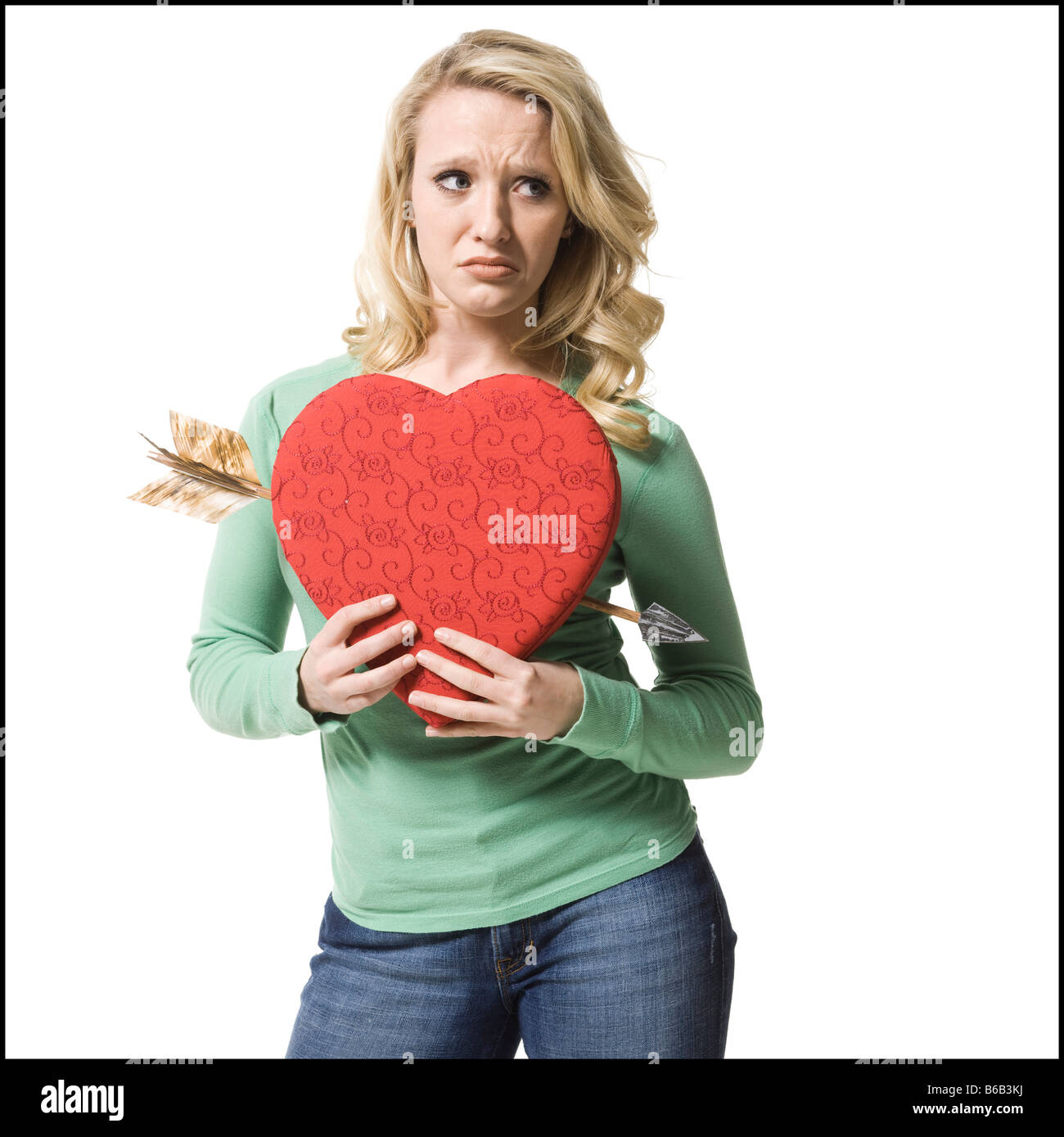 Woman shot with arrow hi-res stock photography and images - Alamy