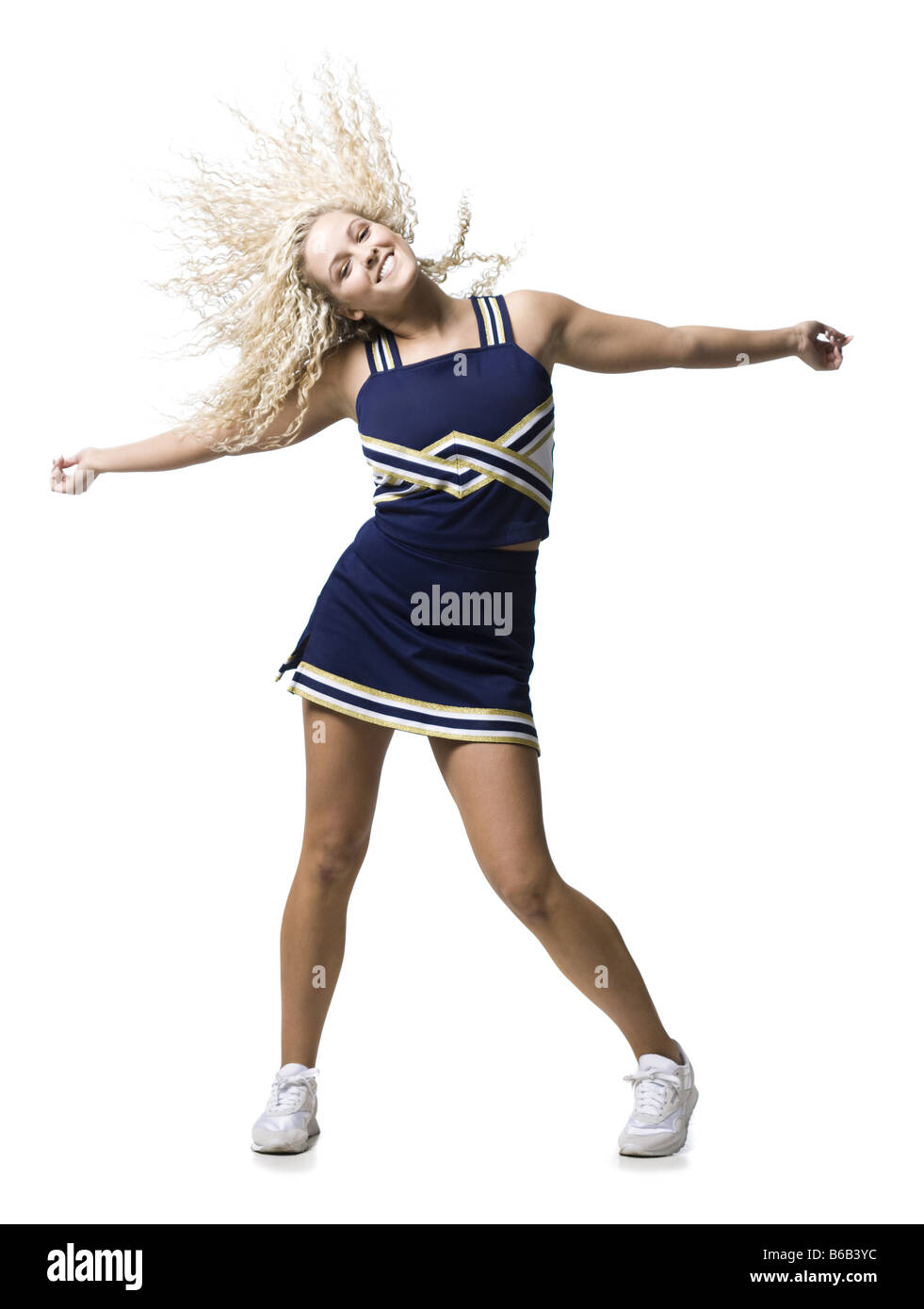 Cheerleader dancing hi-res stock photography and images - Alamy