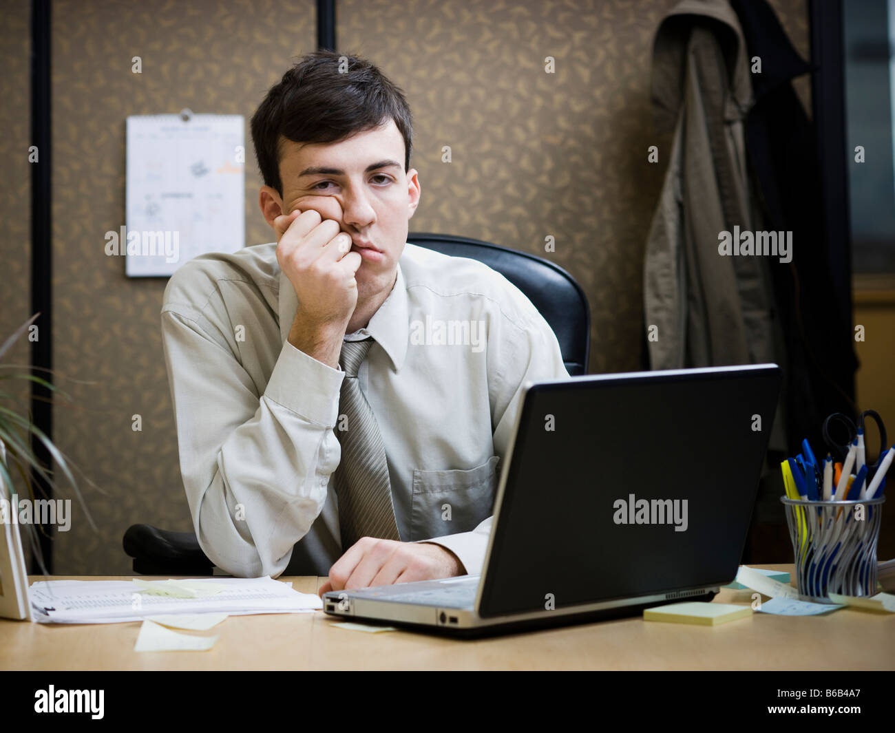 office worker Stock Photo - Alamy