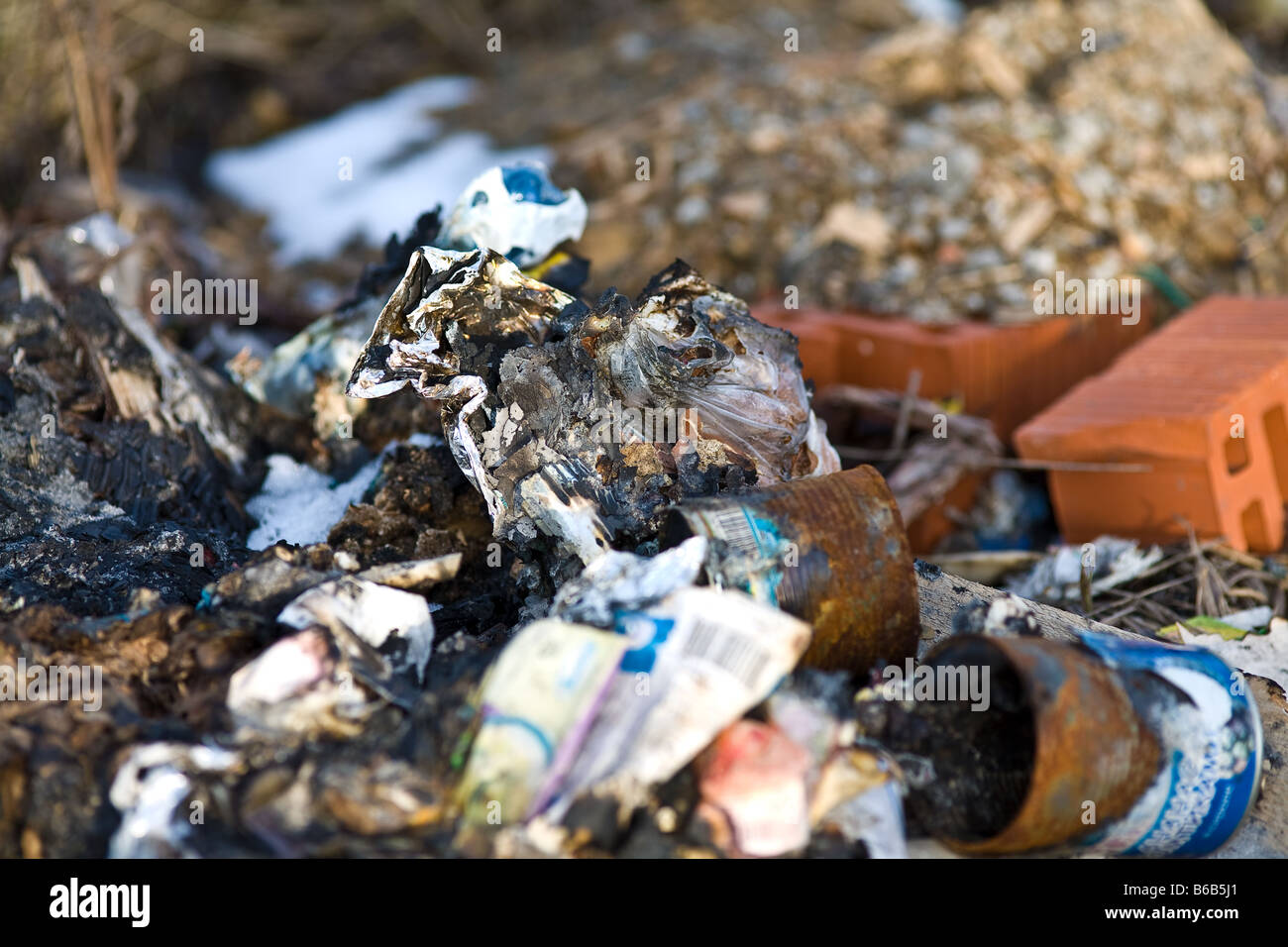 Burnt Garbage High Resolution Stock Photography and Images - Alamy