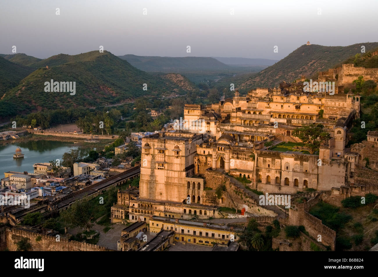 Bundi Palace Rajasthan India Stock Photo - Alamy