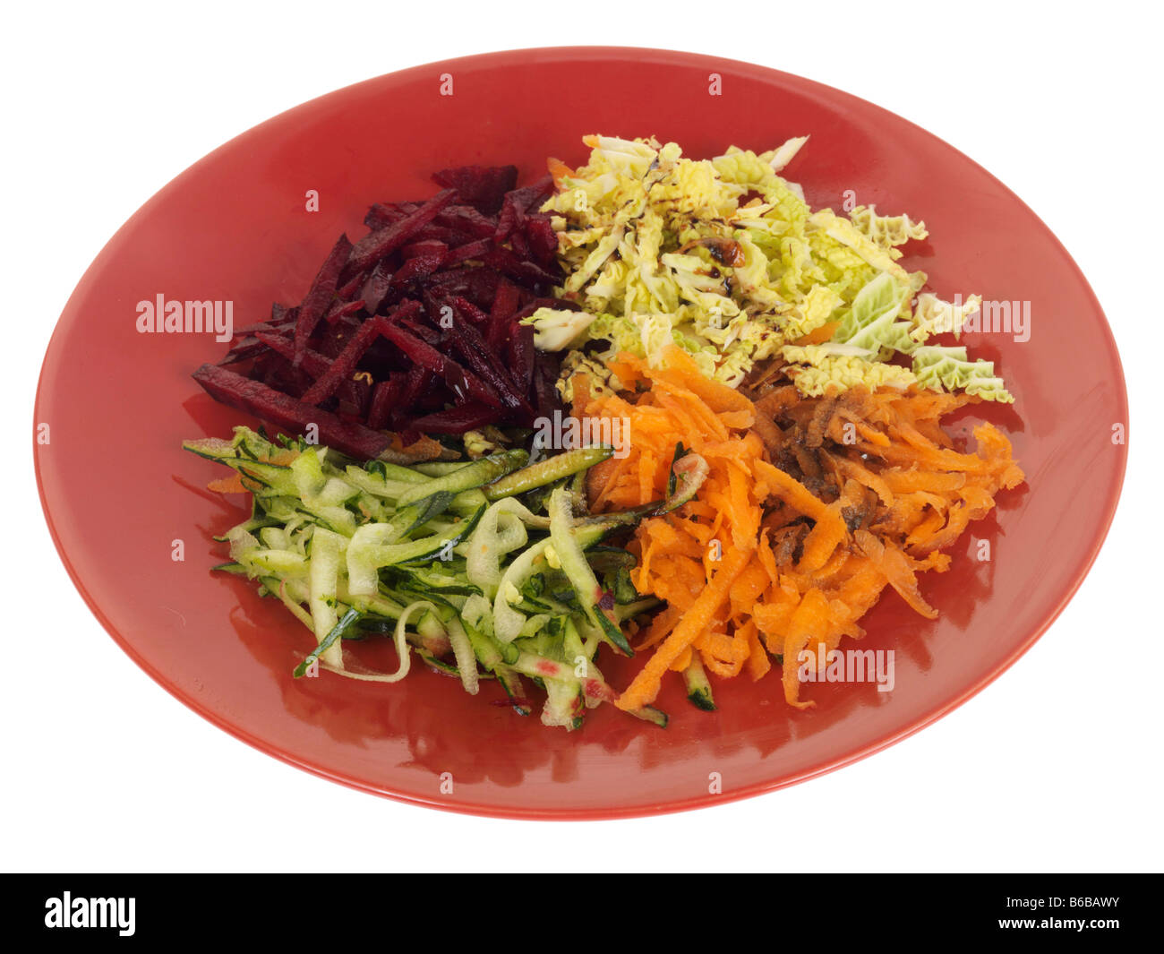 Plate of Vegetables Stock Photo - Alamy