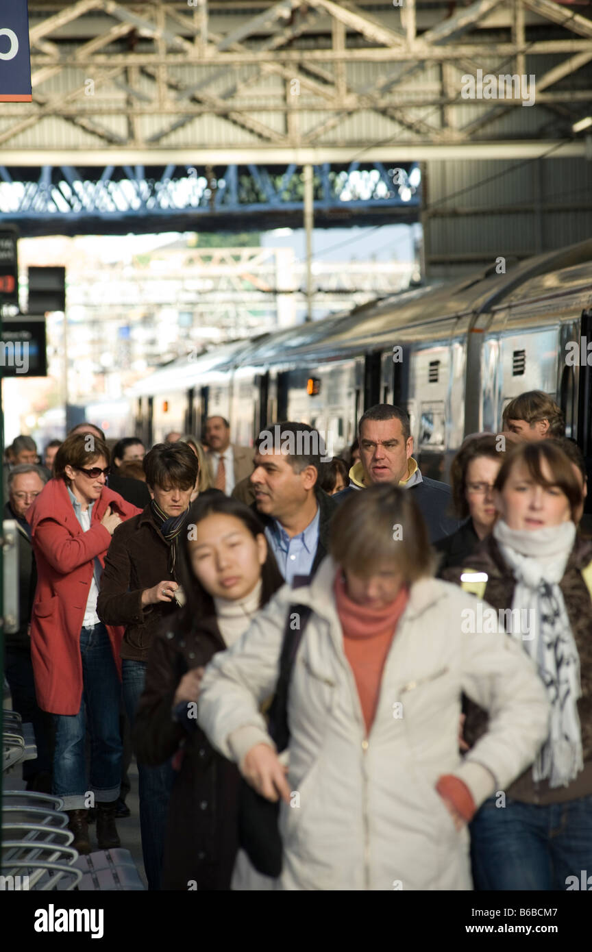 Crowded Railway Station High Resolution Stock Photography and Images ...