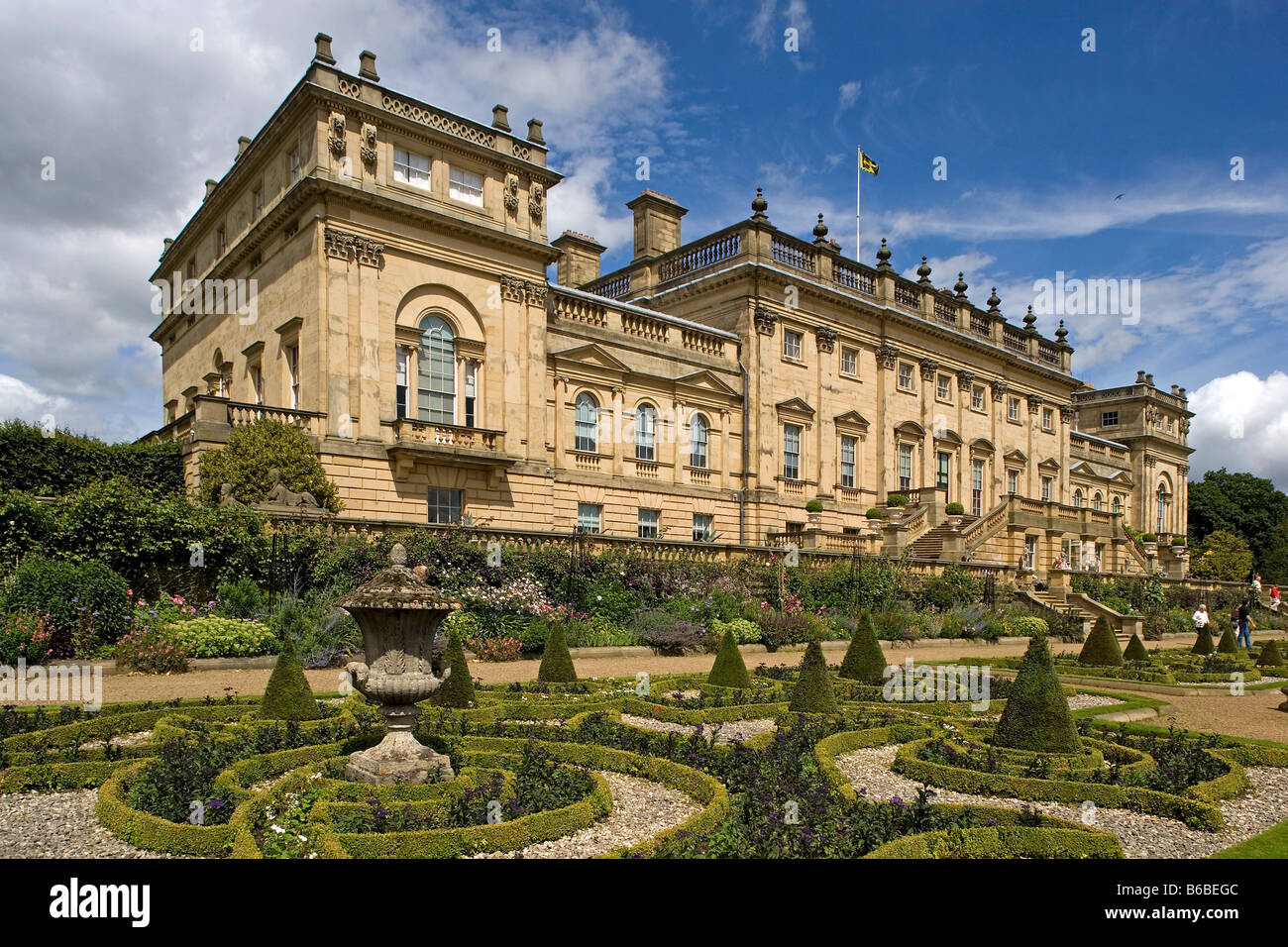 Harewood House Edwin Lascelles mansion designed by John Carr of York ...
