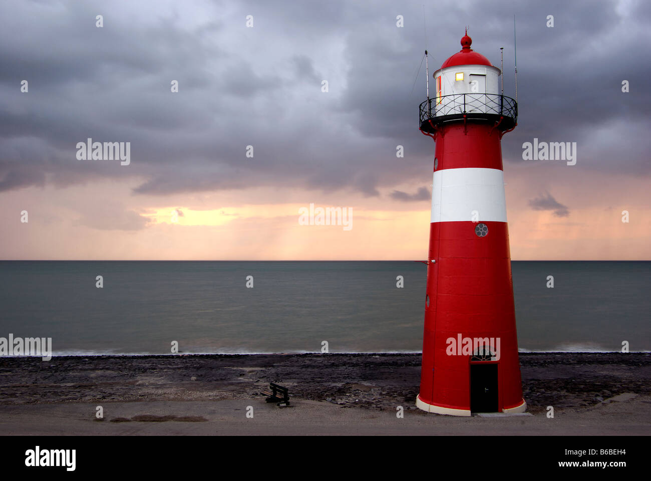 Lighthouse storm ship hi-res stock photography and images - Alamy