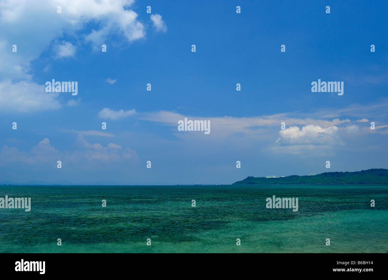 Kaichu Rodo Park, between Katsuren Peninsula and Henza Island, Nakagami ...