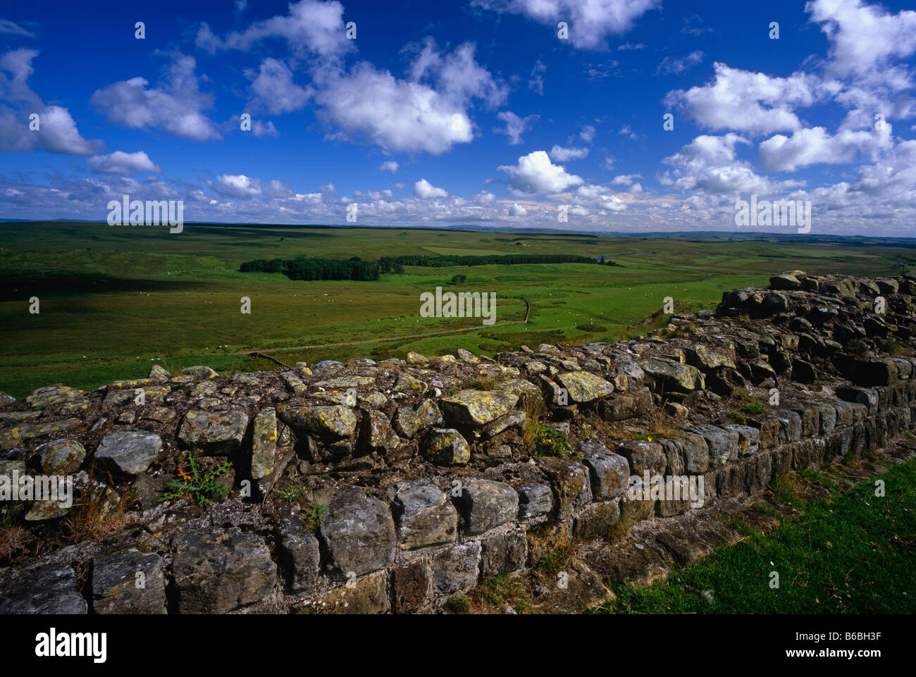 Sewingshields Crags, near Bardon Mill, Hadrian's Wall National Trail ...