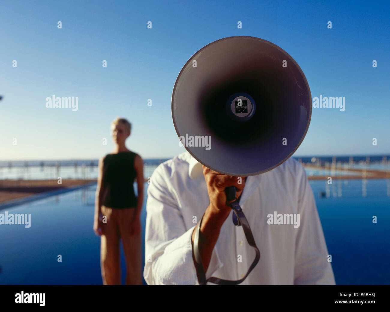 Megaphone images hi-res stock photography and images - Alamy