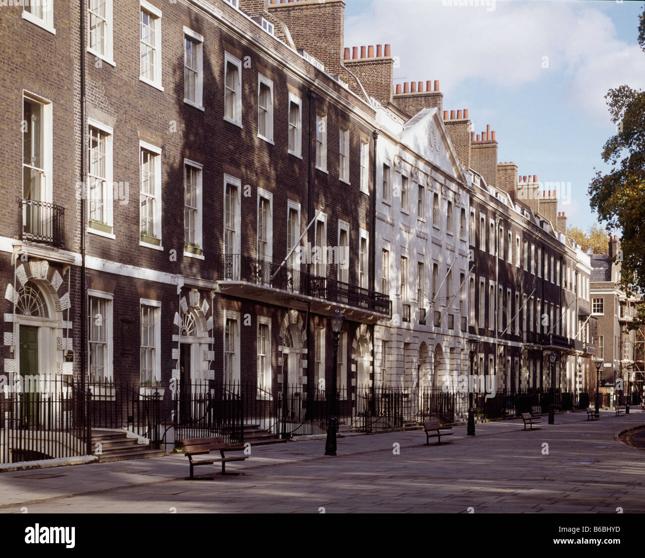 Bedford Square London Stock Photo - Alamy