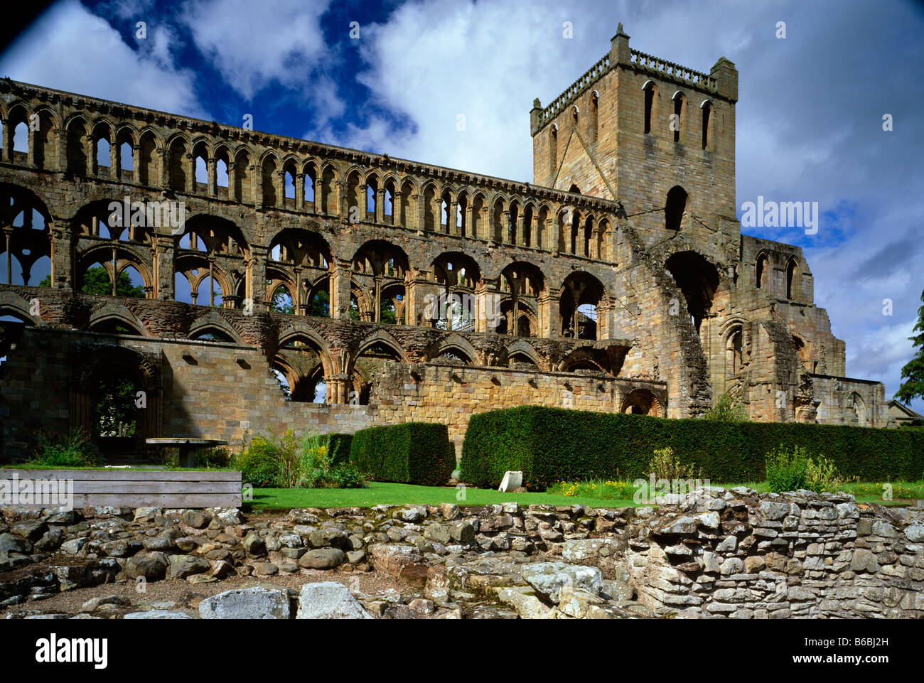 Jedburgh Abbey, Jedburgh, Scottish Borders, Scotland Stock Photo - Alamy