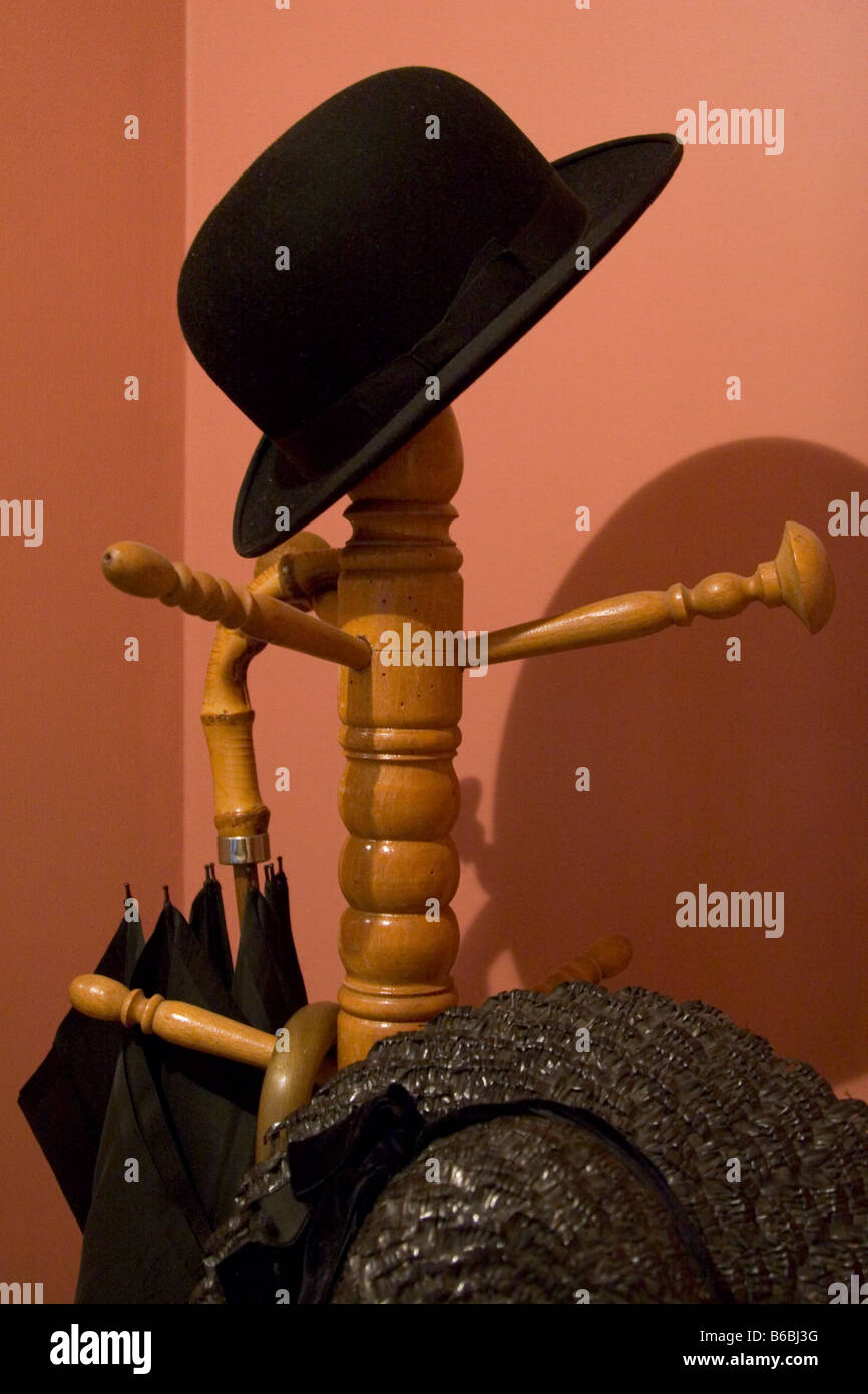 Museum dedicated to surrealist artist Rene Magritte located within his ...